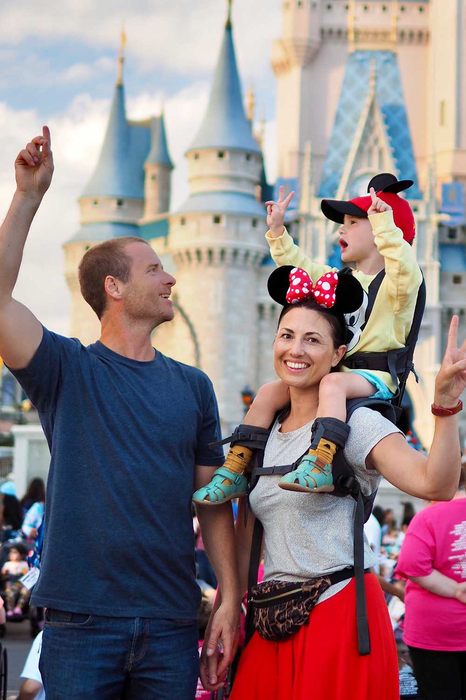 MiniMeis - Child shoulder carrier - From baby to 5 yrs old