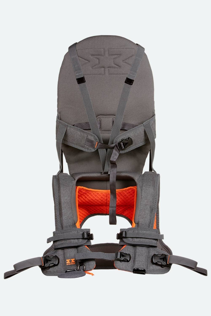 MiniMeis shoulder carrier - MiniMeis backpack - Gamechanger shoes