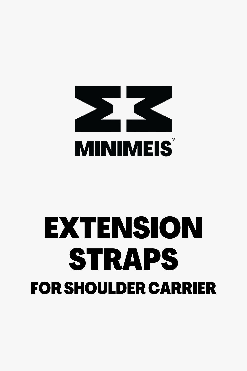 MiniMeis extension straps - MiniMeis strap extensions